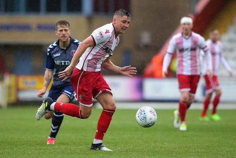 Mark Mckee Stevenage Action During Stevenage Editorial Stock Photo ...