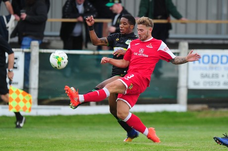 Rhys Browne Yeovil Town Battles Ball Editorial Stock Photo - Stock ...