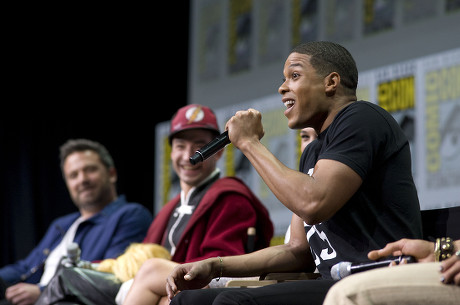 American Actor Ray Fisher During Panel Editorial Stock Photo - Stock ...