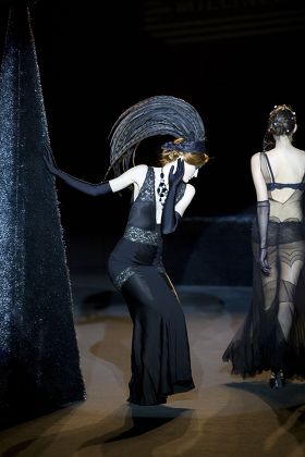 Model On Catwalk Hat By Stephen Editorial Stock Photo - Stock Image ...