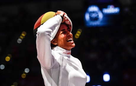 Alexandra Ndolo Germany Reacts After Winning Editorial Stock Photo ...