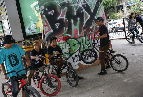 Cyclists Display Their Skills On Bmx Editorial Stock Photo - Stock Image | Shutterstock