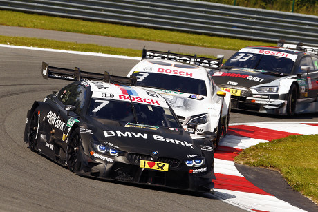 DTM touring car series racing, Moscow, Russia - 23 Jul 2017 Stock ...