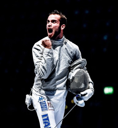 Luca Curatoli Italy Celebrates Their Win Editorial Stock Photo - Stock ...