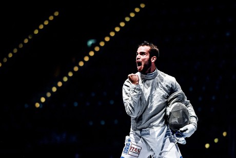Luca Curatoli Italy Celebrates Their Win Editorial Stock Photo - Stock ...