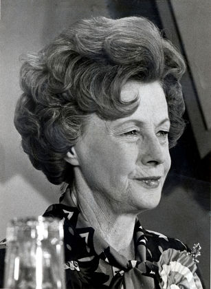 Baroness Barbara Castle Mp Blackburn Lancashire Editorial Stock Photo ...