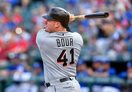 Miami Marlins First Baseman Justin Bour Editorial Stock Photo - Stock ...