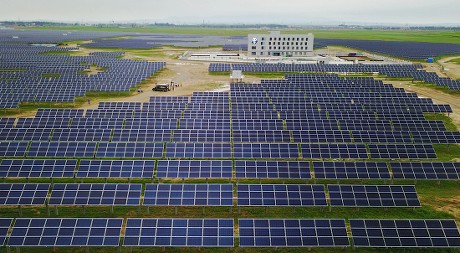 Aerial View Datong Panda Power Plant Editorial Stock Photo - Stock ...