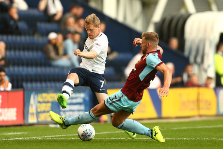 Charlie Taylor Burnley Tackles Daryl Horgan Editorial Stock Photo ...