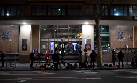Security Guards Watch On After Media Editorial Stock Photo - Stock ...
