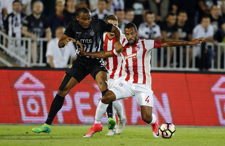 Partizans Leandre Tawamba L Vies Olympiacoss Editorial Stock Photo ...
