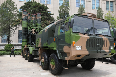 Hq9 Surfacetoair Missile On Display During Editorial Stock Photo ...