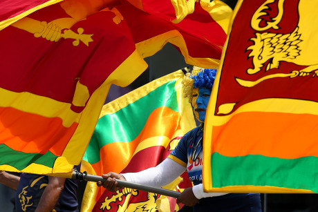 Sri Lanka Cricket Fans Wafe Sri Editorial Stock Photo - Stock Image ...