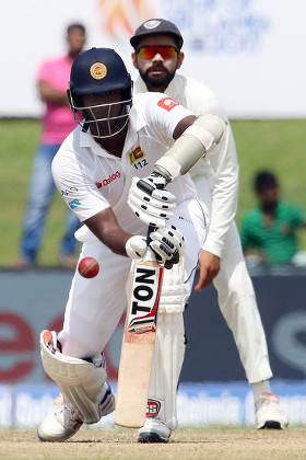 Sri Lankan Cricketer Angelo Mathews Watched Editorial Stock Photo ...