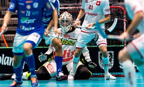 Finnish Goalkeeper Pyry Luukkonen Back During Editorial Stock Photo ...