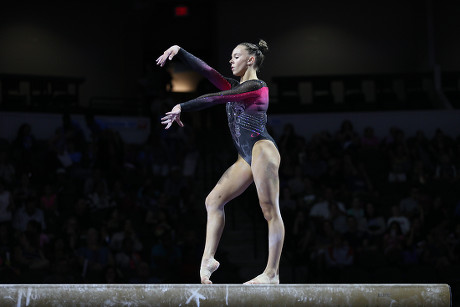 Gymnast Emily Gaskins Competes Senior Competition Editorial Stock Photo ...