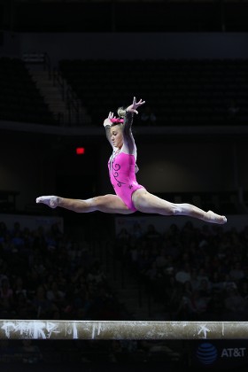 Gymnast Emily Gaskins Competes Senior Competition Editorial Stock Photo ...