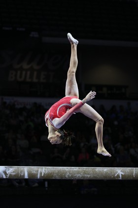 Gymnast Emily Gaskins Competes Senior Competition Editorial Stock Photo ...