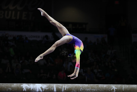 Gymnast Ragan Smith Competes Senior Competition Editorial Stock Photo ...