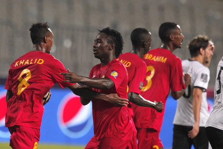 Al Merreikh Player Abdelrahman Celebrates After Editorial Stock Photo ...