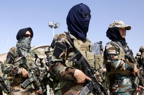 Afghan Special Forces Commandoes Attend Ceremony Editorial Stock Photo ...