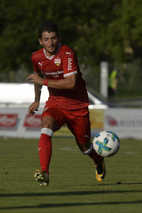 Stuttgarts Matthias Zimmermann Action During Friendly Editorial Stock ...