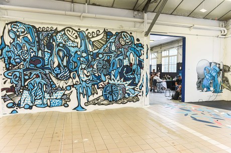 Work Artist Bebar Vernissage On 1 Editorial Stock Photo - Stock Image ...