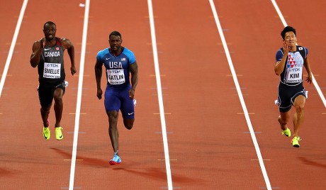 Gavin Smellie Justin Gatlin Kim Kukyoung Editorial Stock Photo - Stock ...