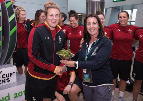 Wales Womens Rugby Team Arrive Dublin Editorial Stock Photo - Stock ...