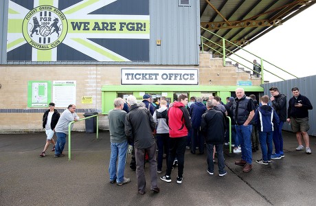 Fans Queue Tickets Before Game Editorial Stock Photo - Stock Image ...