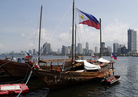 Replicas Ancient Malay Boat Locally Known Editorial Stock Photo - Stock ...