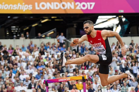 Kariem Hussein Switzerland Competes During 400m Editorial Stock Photo ...