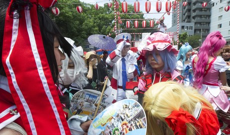 Participants Wait Beginning Annual Cosplay Parade Editorial Stock Photo ...