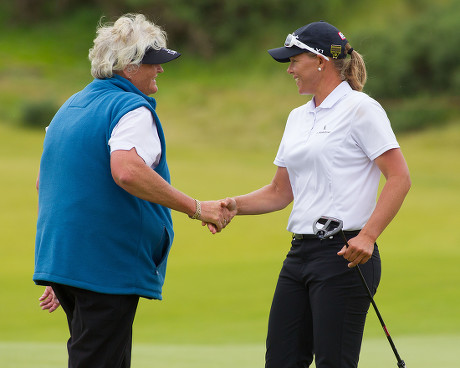 Women's British Open golf tournament, Final Round, Kingsbarns Links, St ...