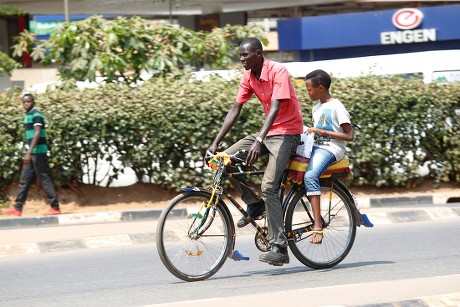 __COUNT__ Bicycle Transport in Kigali, Rwanda - 05 Aug 2017 Stock ...