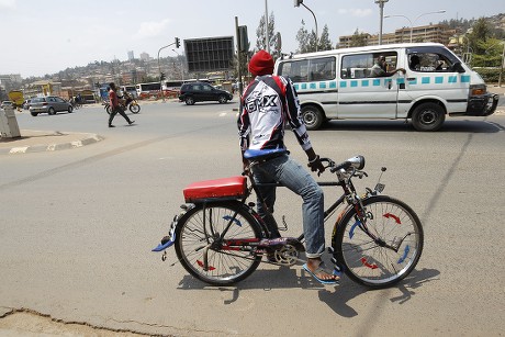 Man Transport Passenger On His Bicycle Editorial Stock Photo - Stock ...