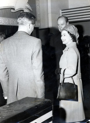 Queen Elizabeth Ii Lord Rothermere 2nd Editorial Stock Photo - Stock ...