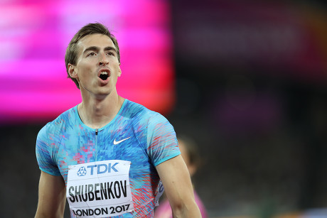 Sergey Shubenkov After 110m Hurdle Final Editorial Stock Photo - Stock ...