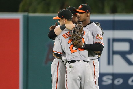 Baltimore Orioles Center Fielder Adam Jones Editorial Stock Photo ...