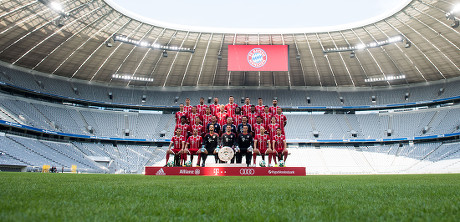 Team Players Fc Bayern Munich First Editorial Stock Photo - Stock Image ...