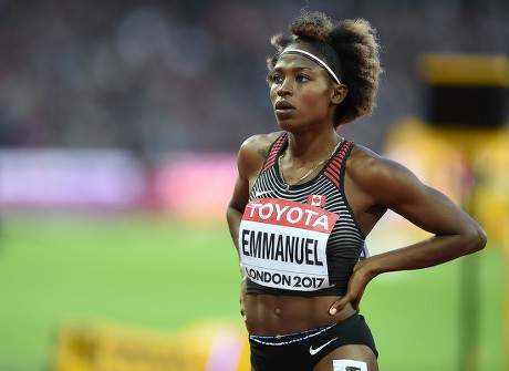 Crystal Emmanuel Canada During 200 Meter Editorial Stock Photo - Stock ...