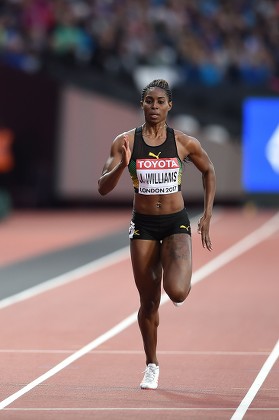 Jodean Williams Jamaica During 200 Meter Editorial Stock Photo - Stock ...