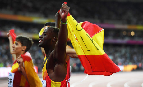 Spain 4x400m Relay Team Editorial Stock Photo - Stock Image | Shutterstock
