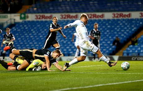 Conor Shaughnessy Leeds United Challenges Anton Editorial Stock Photo ...