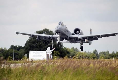 Us Air Force Attack Aircraft A10 Editorial Stock Photo - Stock Image ...