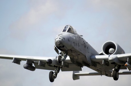 Us Air Force Attack Aircraft A10 Editorial Stock Photo - Stock Image ...