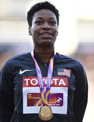 Gold Medalist Phyllis Francis Usa Poses Editorial Stock Photo - Stock ...