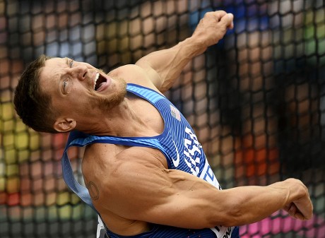 Kevin Mayer France Competes Discus Throw Editorial Stock Photo - Stock ...