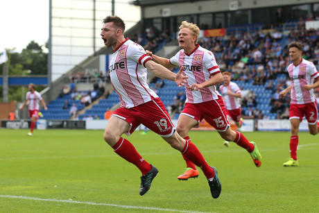 Danny Newton Stevenage Stevenage Scores First Editorial Stock Photo ...