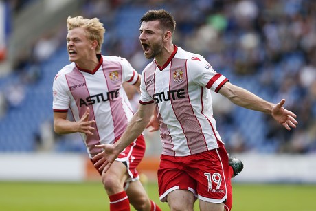Stevenage Defender Danny Newton 19 Scores Editorial Stock Photo - Stock ...